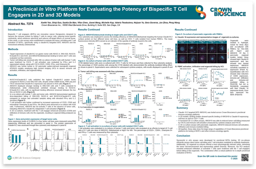 AACR 2025 Poster 7274: A Preclinical In Vitro Platform for Evaluating ...