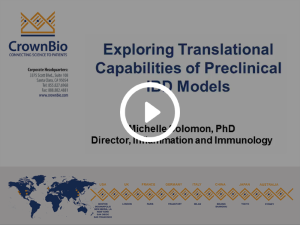 Webinar: ODW Exploring Translational Capabilities of Preclinical IBD Models